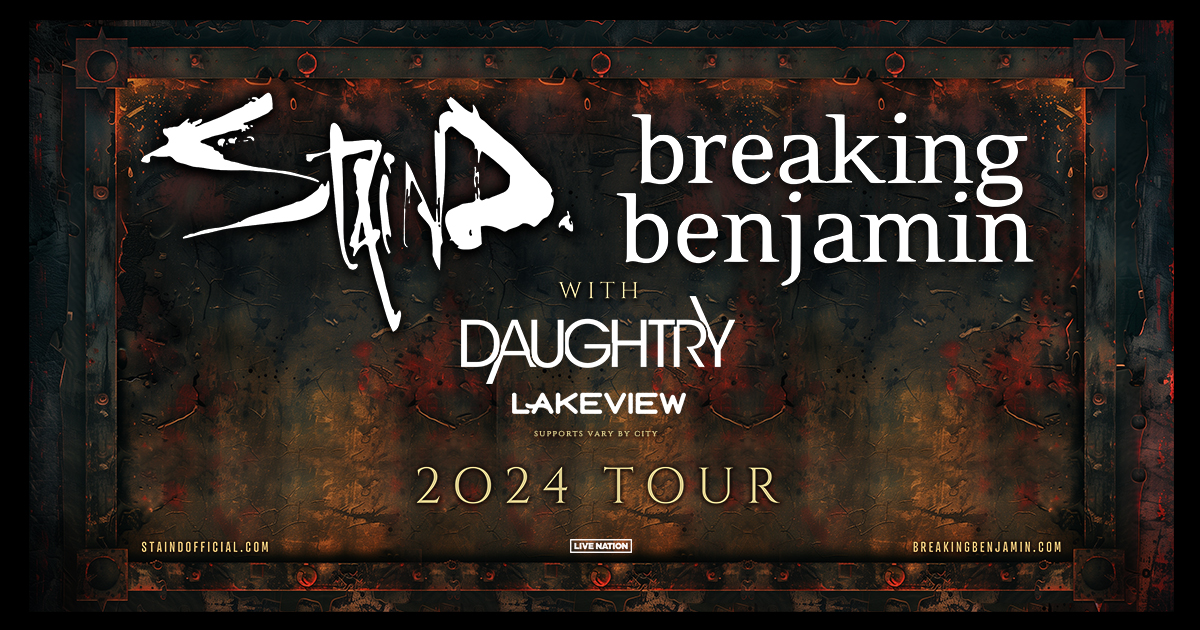 Breaking Benjamin 2024 Tour Dates - Fifi Orella Breaking Benjamin 2024 Tour Dates - Fifi Orella