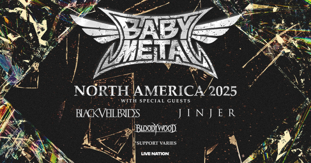 BABYMETAL Announce 2025 North American Tour - Live Nation Entertainment